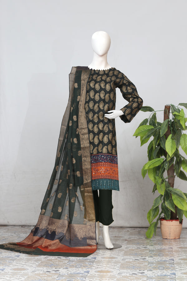 Satrangi | Embroidered 3PC – Mirari By Dawood Designers
